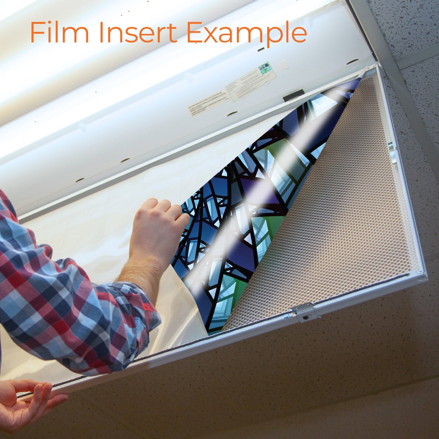 ABCs | Fluorescent Light Cover Insert – Apollo Design Made