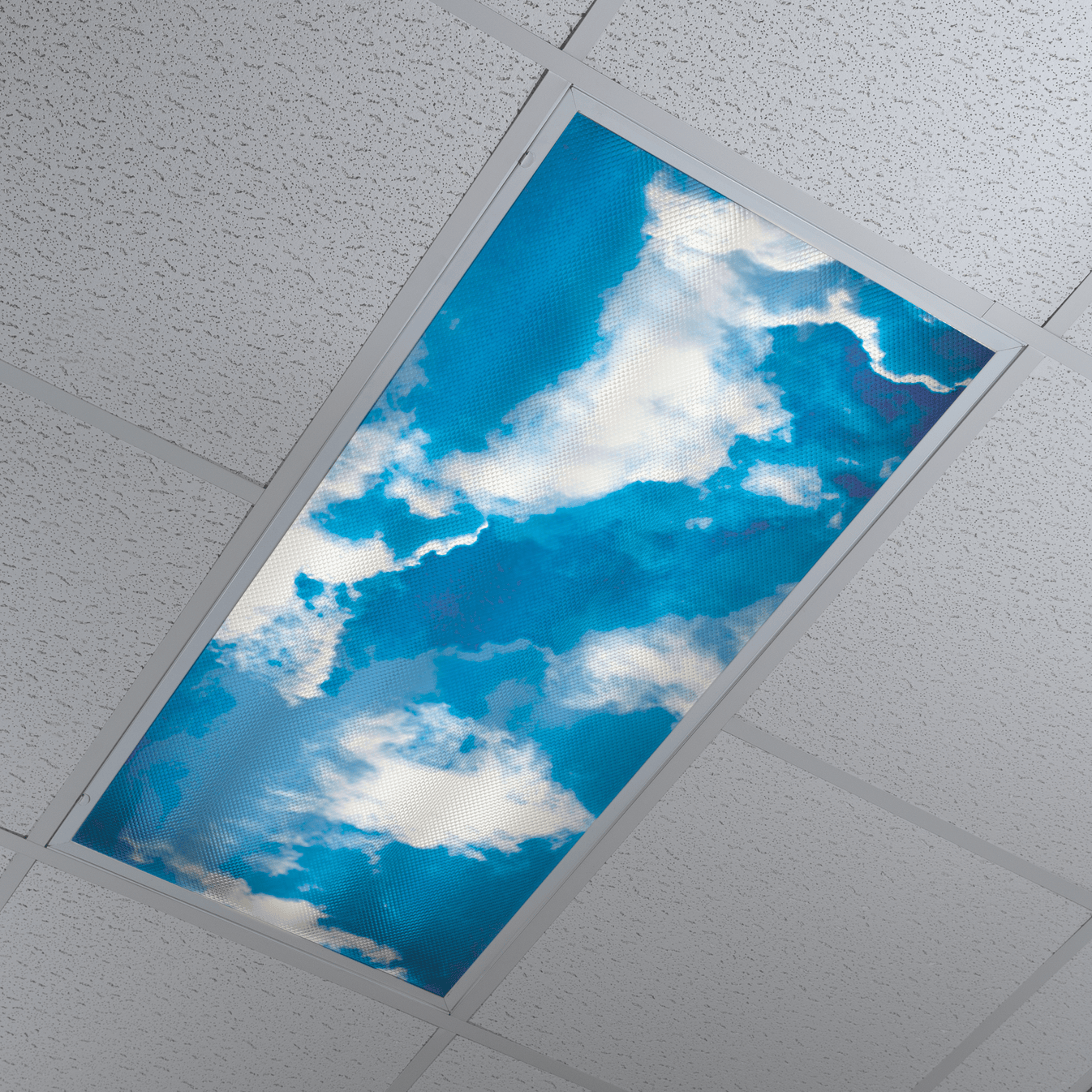 Cloudy Sky | Fluorescent Light Cover Insert – Apollo Design Made