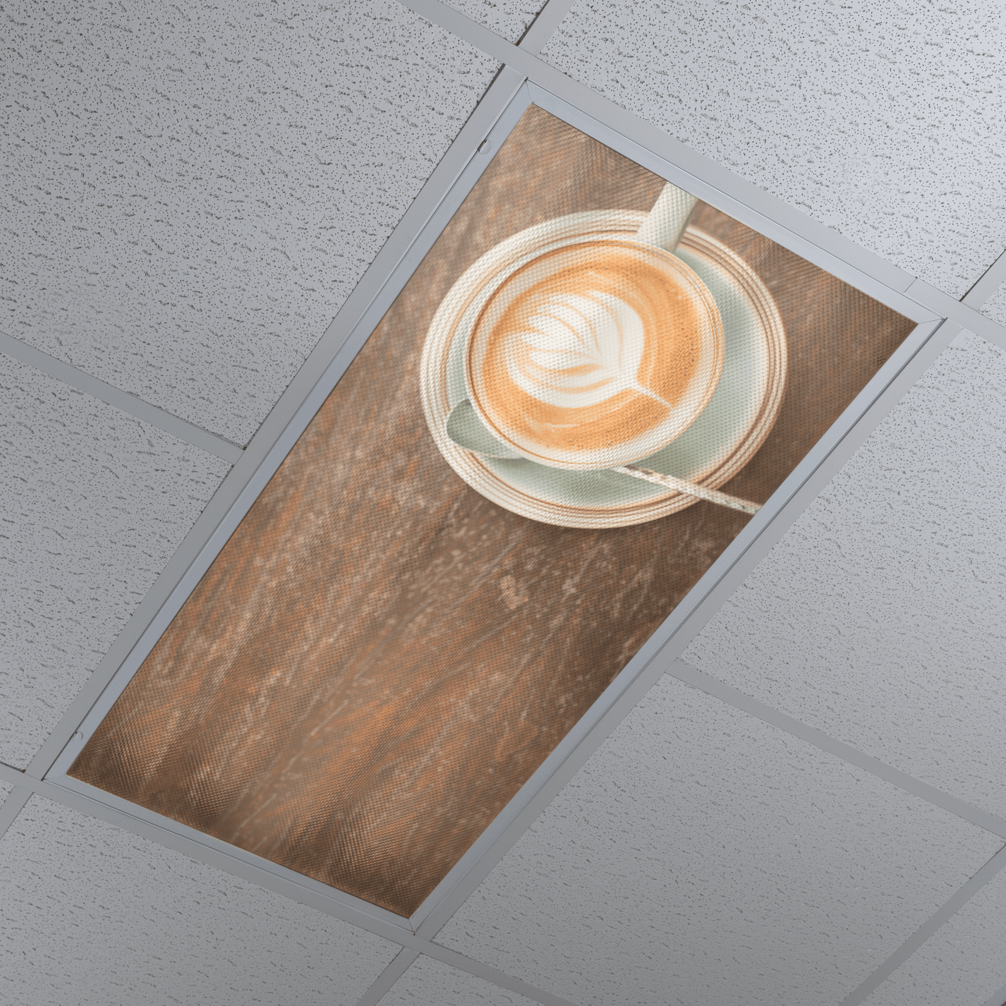Coffee Break | Fluorescent Light Cover Insert – Apollo Design Made
