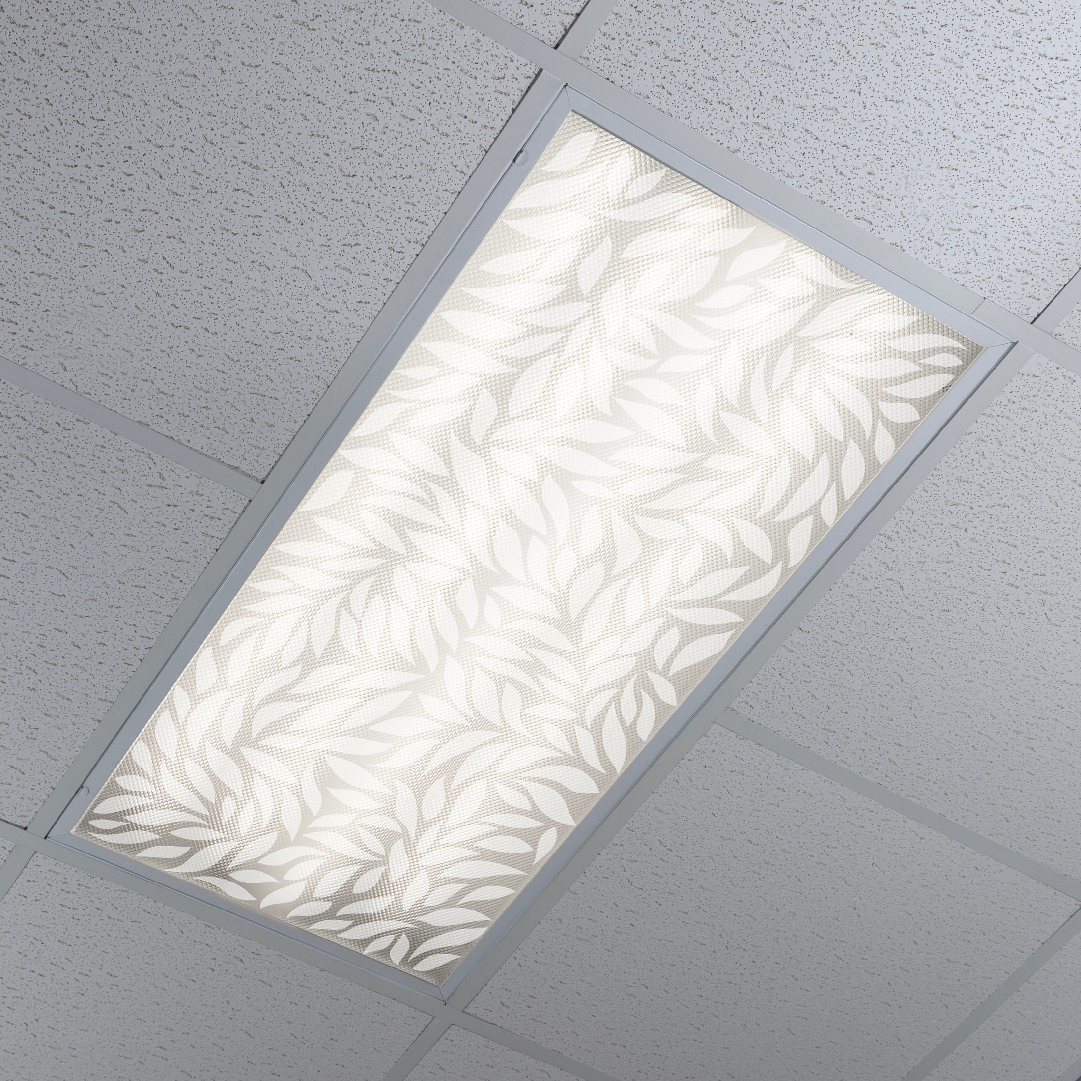 Leaves | Fluorescent Light Cover Insert – Apollo Design Made