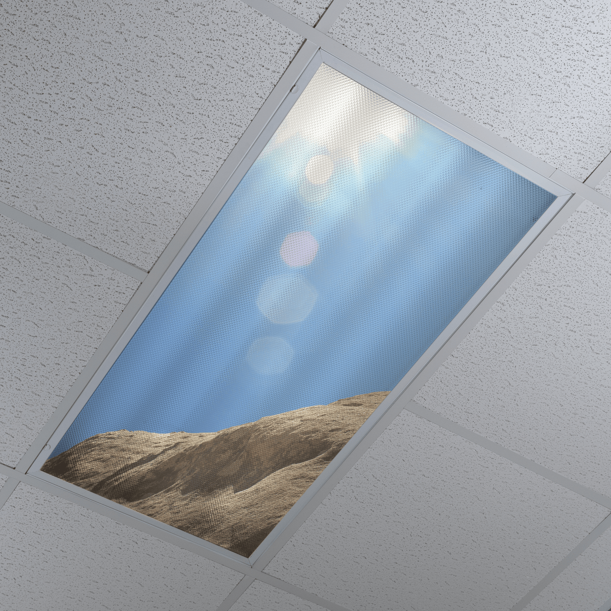 Limitless Sky | Fluorescent Light Cover Insert – Apollo Design Made