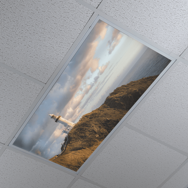 T. Park Lighthouse | Fluorescent Light Cover Insert – Apollo Design Made