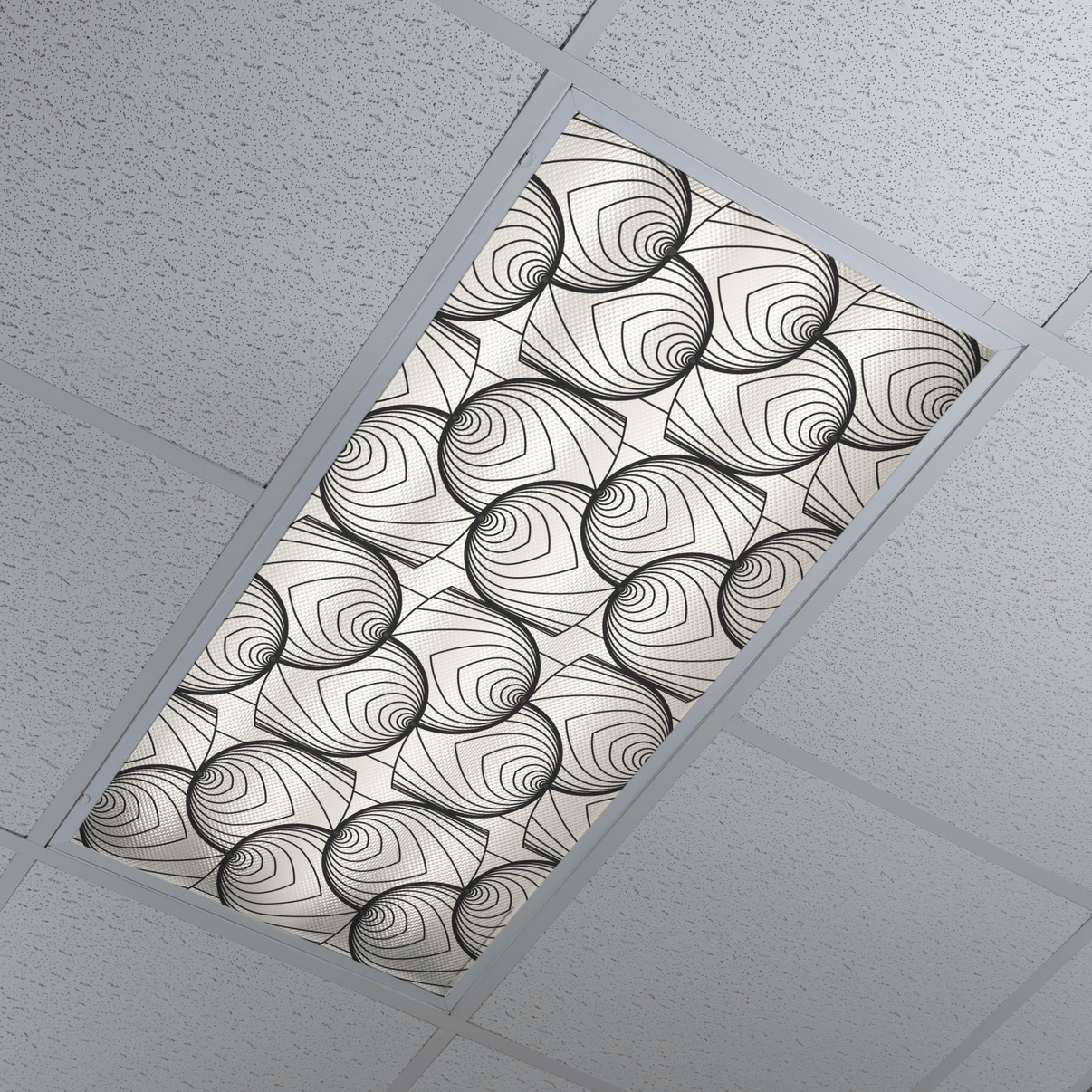 Tulip Path | Fluorescent Light Cover Insert – Apollo Design Made