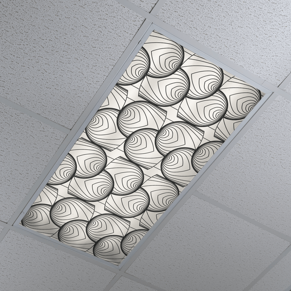 Tulip Path | Fluorescent Light Cover Insert – Apollo Design Made